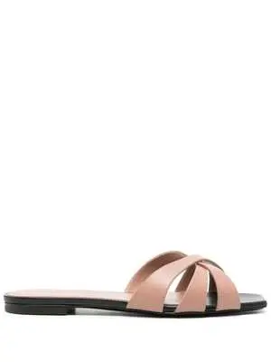 3JUIN Nerea Sierra Flat Sandals - Neutrals