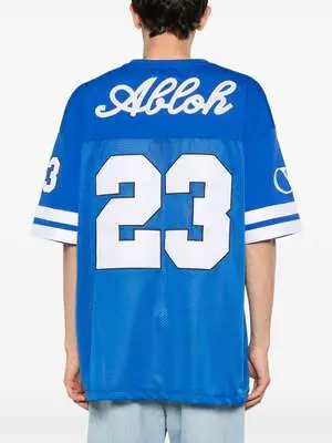 Off-White Logo-patch Football T-shirt