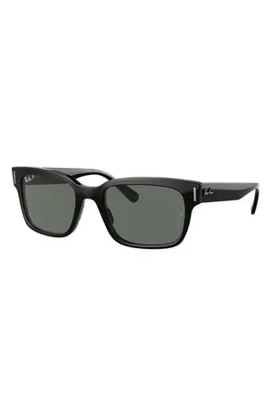Ray-ban 55mm Wayfarer Sunglasses - Shiny Black