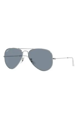 Ray-ban Aviator Sunglasses - Silver
