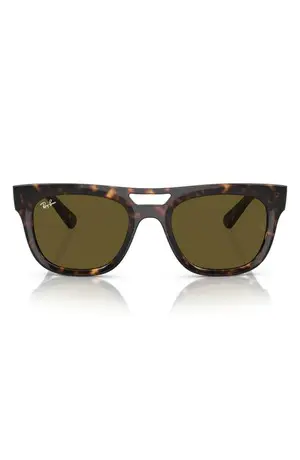 Ray-ban Ray-Ban 54mm Square Sunglasses Havana