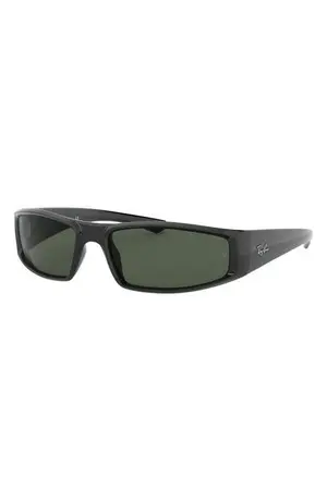 Ray-ban 58mm Rectangular Wrap Sunglasses