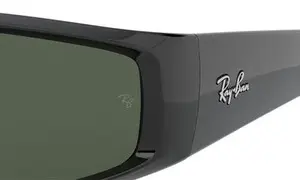Ray-ban 58mm Rectangular Wrap Sunglasses