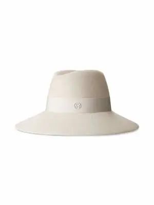 MAISON MICHEL Kate Felt Hat - Neutrals