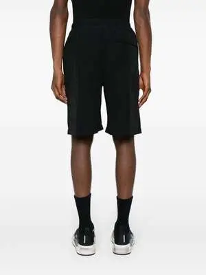 COUNTY OF MILAN Marcelo Burlon Graffiti Cross Bermuda Shorts