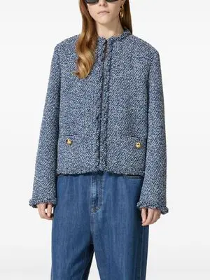 Valentino Garavani Denim Tweed Jacket