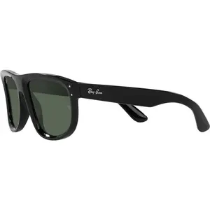 Ray-ban Boyfriend Reverse 56mm Square Sunglasses - Black