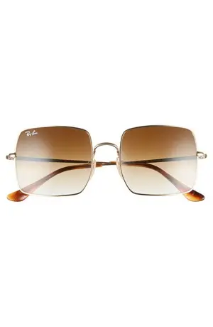 Ray-ban 54mm Gradient Square Sunglasses
