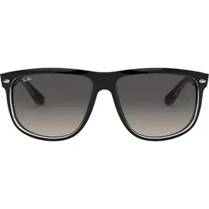 Ray-ban Flat Top Sunglasses - Grey Gradient