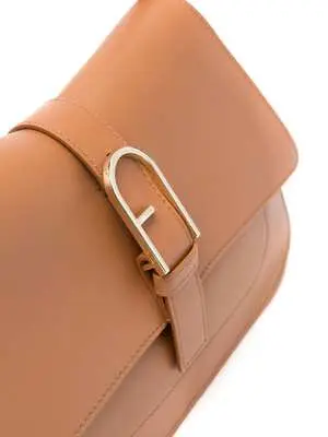 Furla Flow Leather Tote Bag