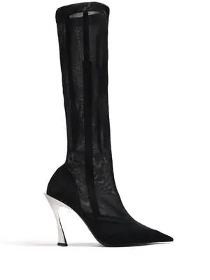MUGLER Fang 95mm Mesh Boots