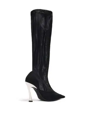 MUGLER Fang 95mm Mesh Boots