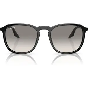 Ray-ban 55mm Square Sunglasses - Black