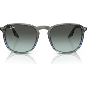 Ray-ban 55mm Square Sunglasses - Grey Gradient
