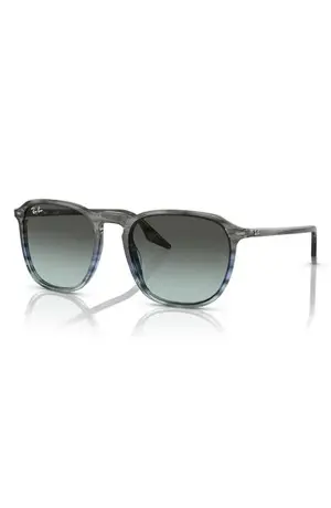 Ray-ban 55mm Square Sunglasses - Grey Gradient