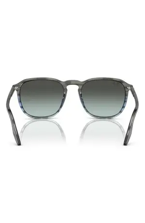 Ray-ban 55mm Square Sunglasses - Grey Gradient