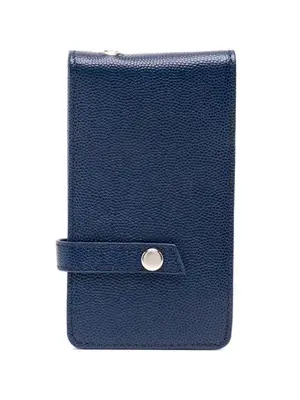 WANT Les Essentiels Bi-fold Leather Wallet - Blue