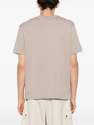 Emporio Armani Logo-embossed Cotton T-shirt