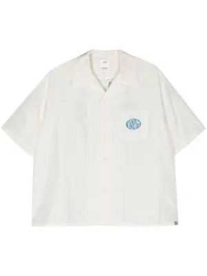 Visvim Crosby Silk Shirt - Neutrals