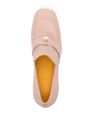 MADISON MAISON Lock 55mm Leather Pumps - Pink