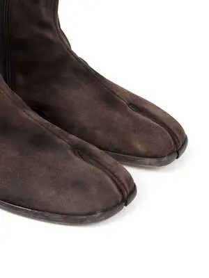 MAISON MARGIELA Tabi Flat Suede Boots
