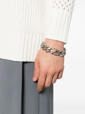 Off-White Arrow Chain Bracelet - Silver