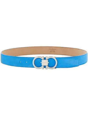 FERRAGAMO Gancini Leather Belt