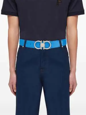 FERRAGAMO Gancini Leather Belt
