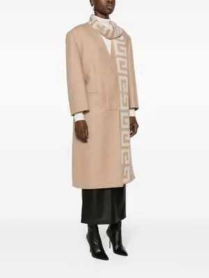 Givenchy 4g Scarf Wool-blend Coat