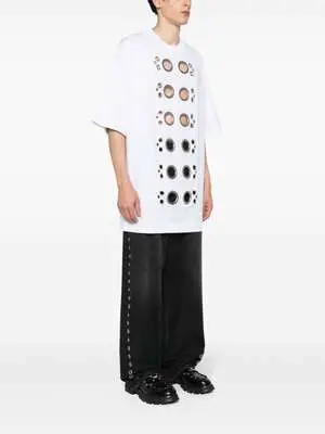 Givenchy Eyelet-embellished T-shirt