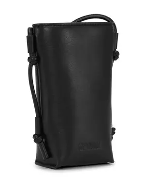 GANNI Leather Crossbody Bag