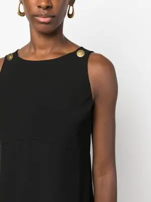 Givenchy Button-detailed Sleeveless Dress