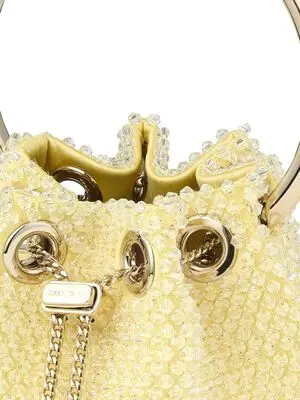 JIMMY CHOO Beaded Bon Bon Tote Bag