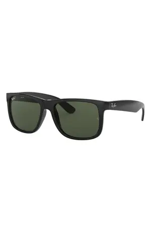 Ray-ban 55mm Rectangle Sunglasses - Black