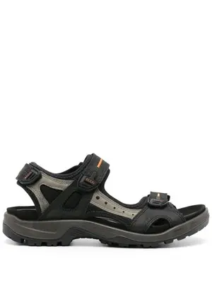 Ecco Offroad Touch-strap Sandals - Black