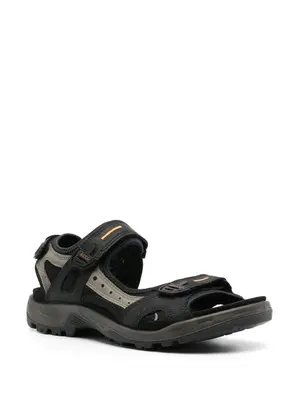 Ecco Offroad Touch-strap Sandals - Black