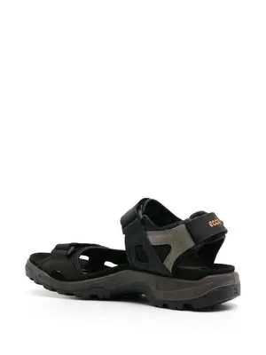 Ecco Offroad Touch-strap Sandals - Black