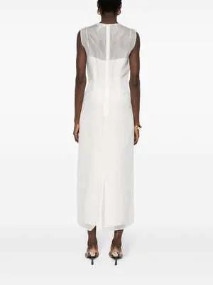 Gabriela Hearst Maslow Organza Midi Dress