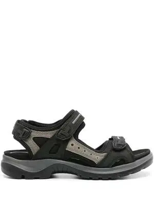 Ecco Offroad Touch-strap Sandals - Black
