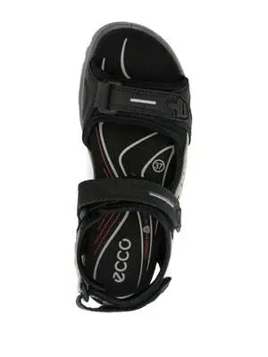 Ecco Offroad Touch-strap Sandals - Black