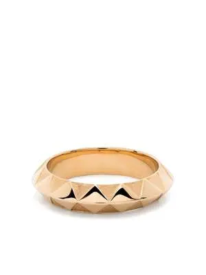 Harwell Godfrey 18kt Yellow Knife Edge Band Ring - Gold