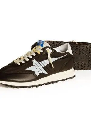 GOLDEN GOOSE Marathon Panelled Sneakers - Black