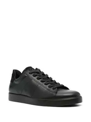 Ecco Lite M Leather Sneakers - Black
