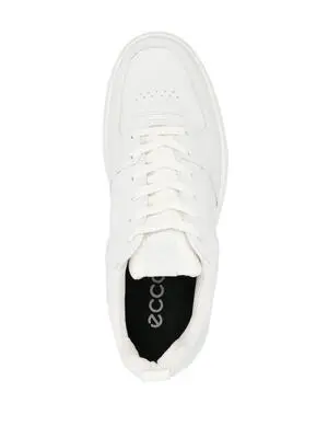 Ecco Street 720 Leather Sneakers - Neutrals