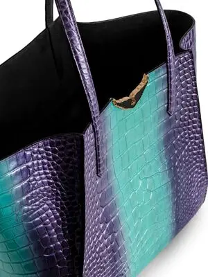 Zadig&Voltaire Embossed Leather Tote Bag