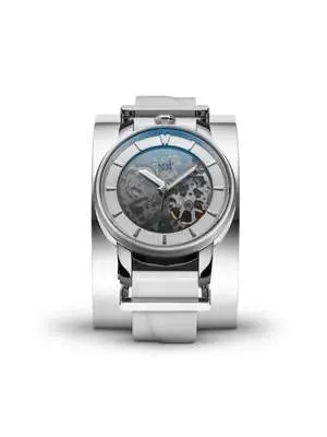 FOB PARIS R360 Lucia 36mm Cuff Watch - Silver
