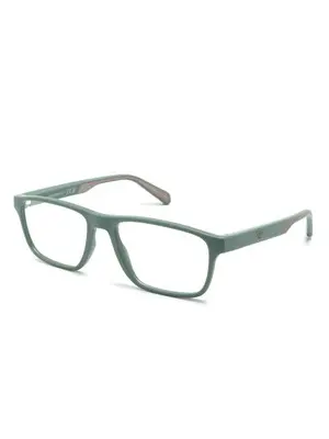 Emporio Armani Rectangle Eyeglasses - Green
