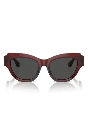 Burberry 52mm Irregular Sunglasses - Bordeaux