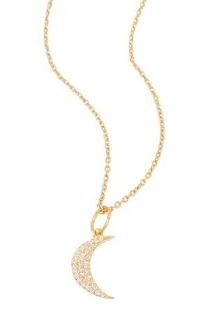 BROOK & YORK Adeline Moon Pendant Necklace