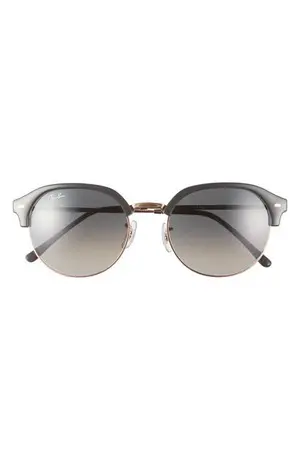 Ray-ban 55mm Irregular Sunglasses - Grey Flash